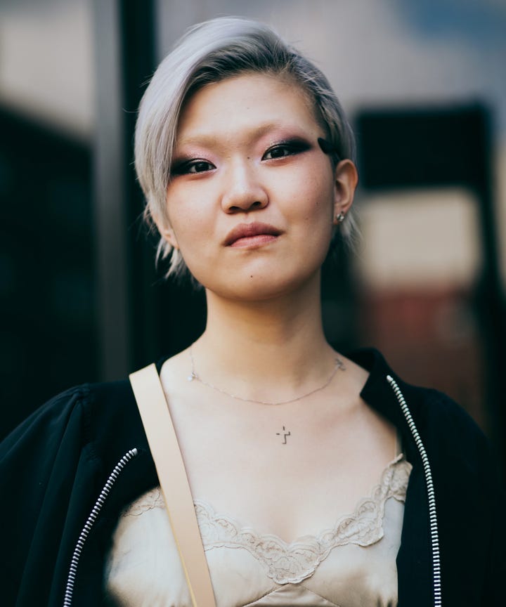 Fashion Week Street Style Hair Trends Bangs Waves Curls