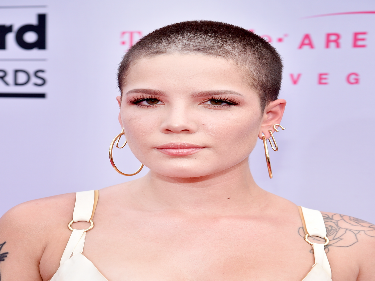 Why Halsey's Buzzcut Was Our Favorite Statement Of The Billboard Awards ...