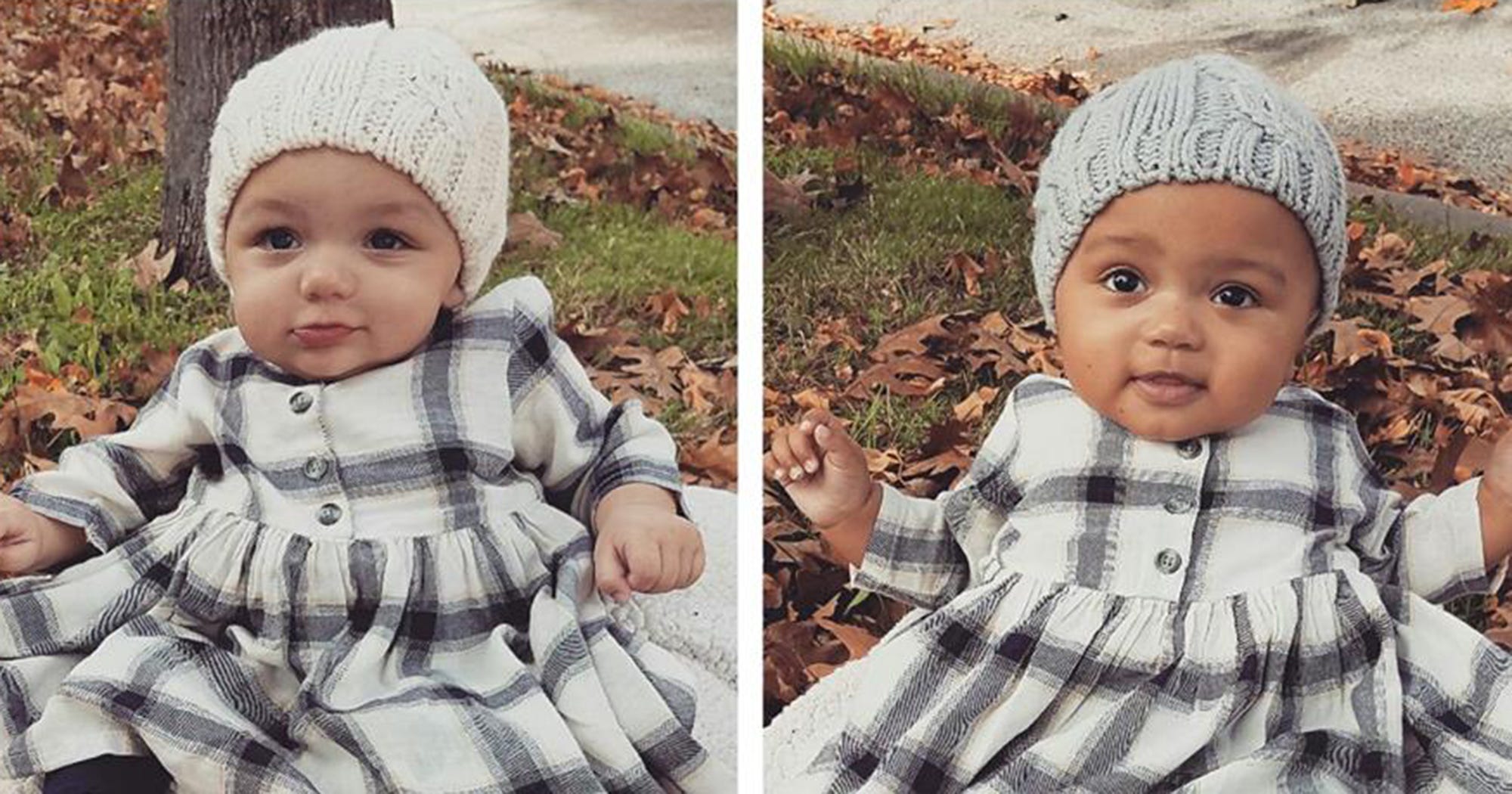 Biracial Twins Fraternal Photos, Chromosome