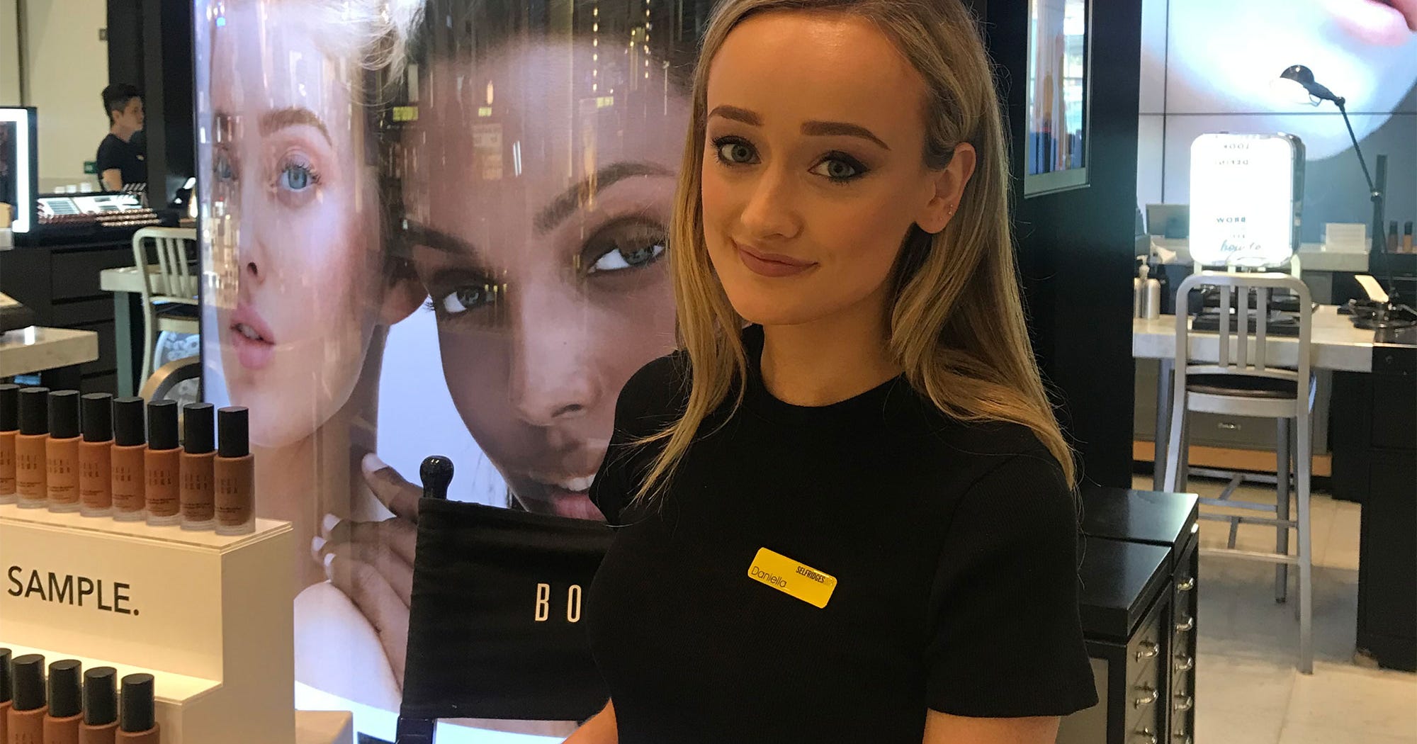 What It's Like To Work Behind The Beauty Counter