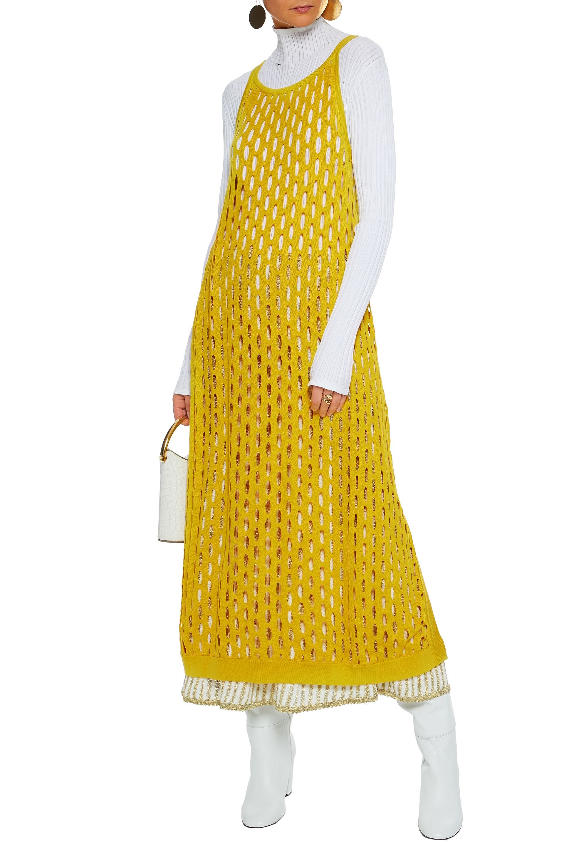 Marni + Open-knit Cotton Top