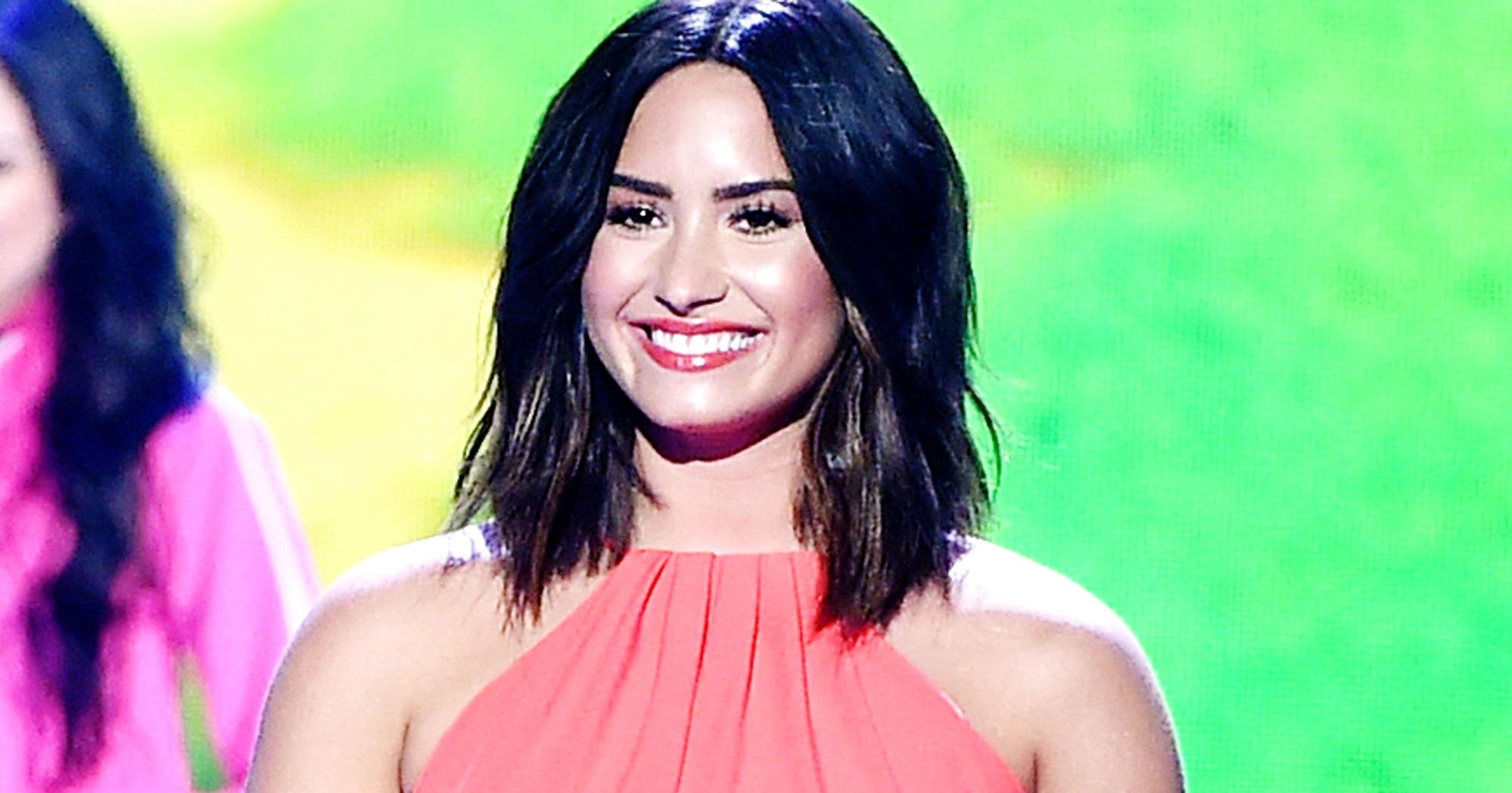 Demi Lovato Slime Attack Kids Choice Awards