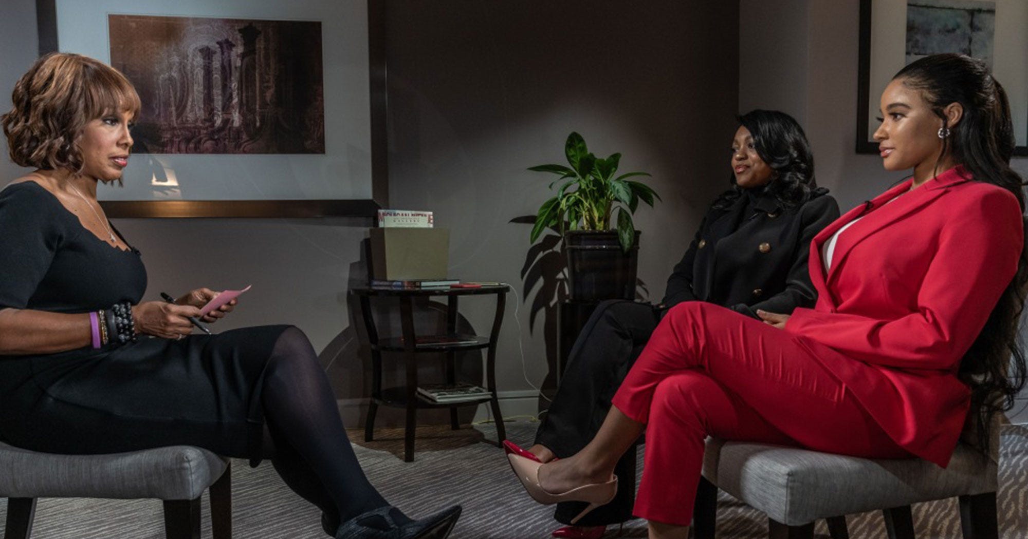 Gayle King R Kelly Girlfriend Joycelyn & Azriel On CBS