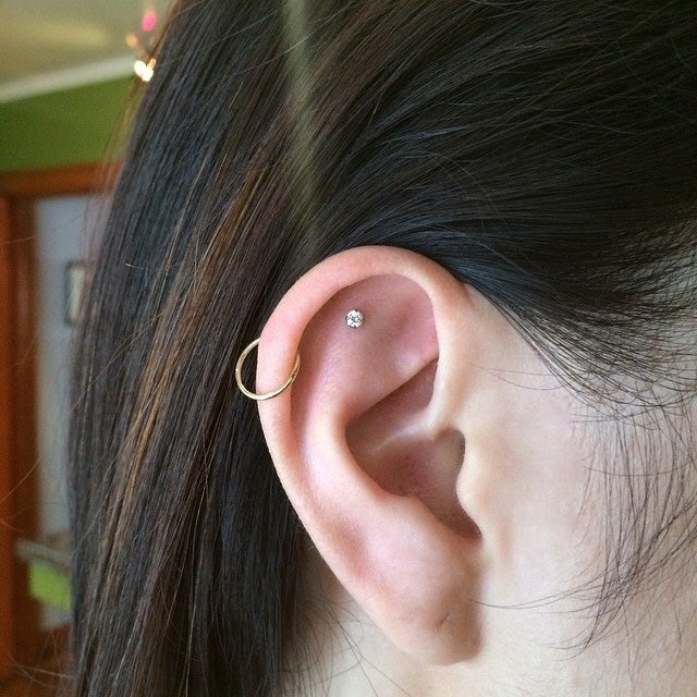 Simple Ear Piercings