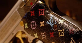 Louis Vuitton Gun- Machine Guns Las Vegas