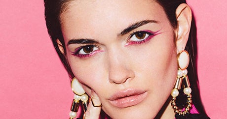 Single Stud And Chandelier - One Earring Styling Tips