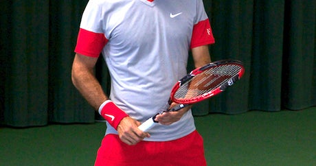 Roger Federer - New Wilson Tennis Racket, Fan Design