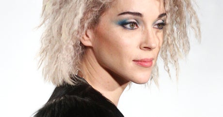 Annie Clark St Vincent Hair - Crimped, Bleached Locks