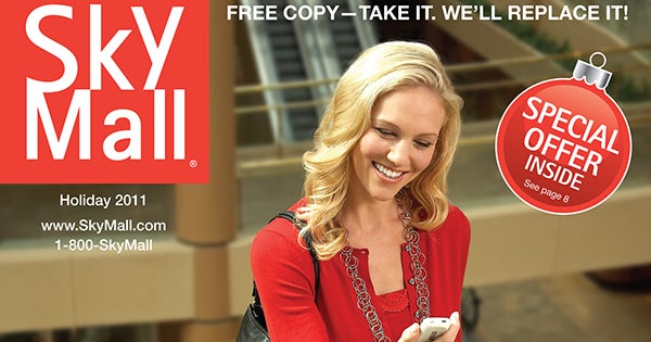 SkyMall In-Flight Catalog Files For Bankruptcy