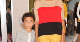 Solange Knowles And Son Julez Make A Cute Couple at INC's Party To ...
