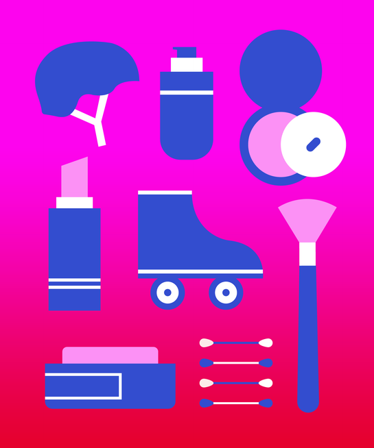 Roller Derby Makeup Ideas