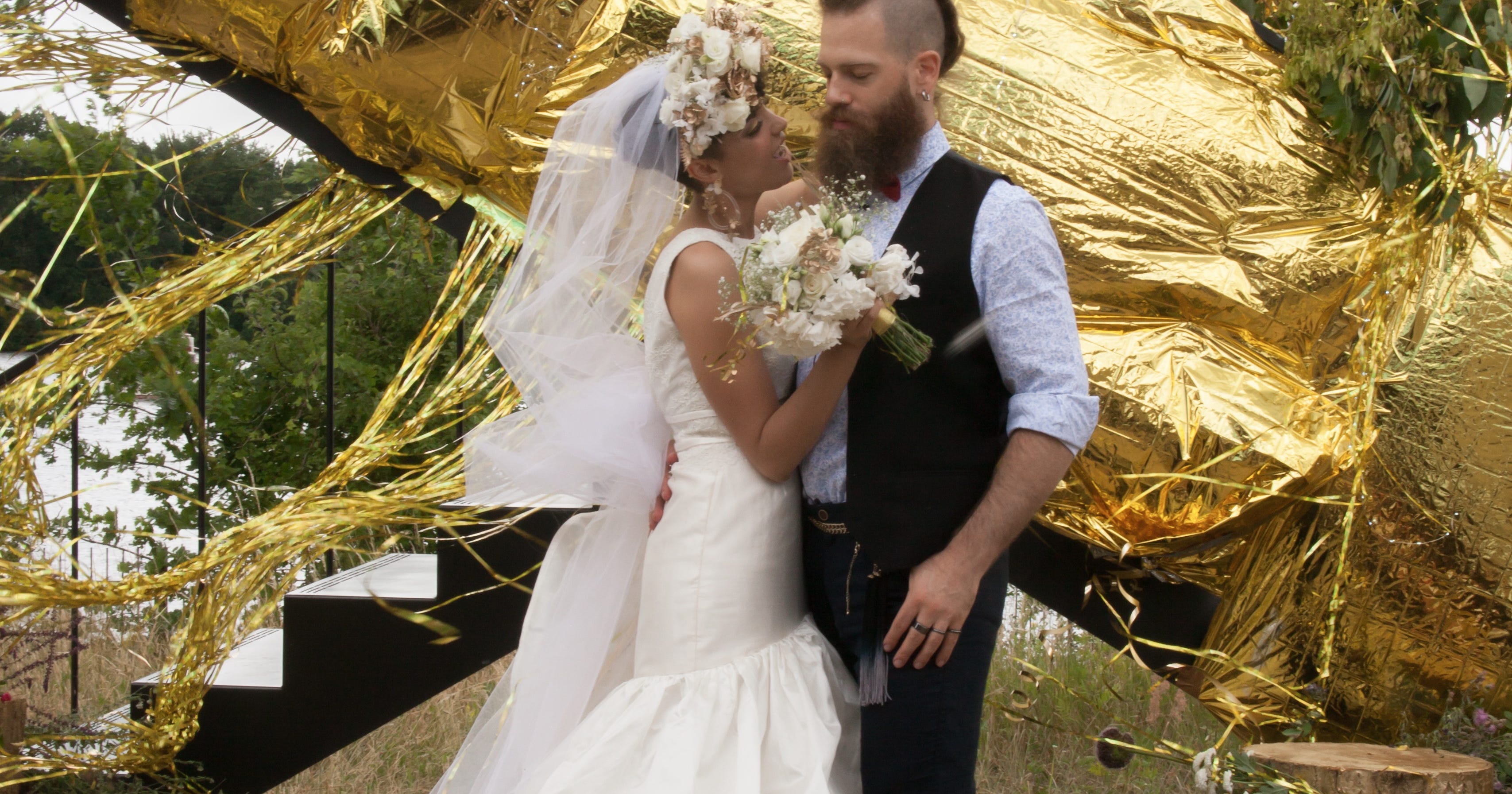 Bride With Lung Cancer Used Wedding To Celebrate Life