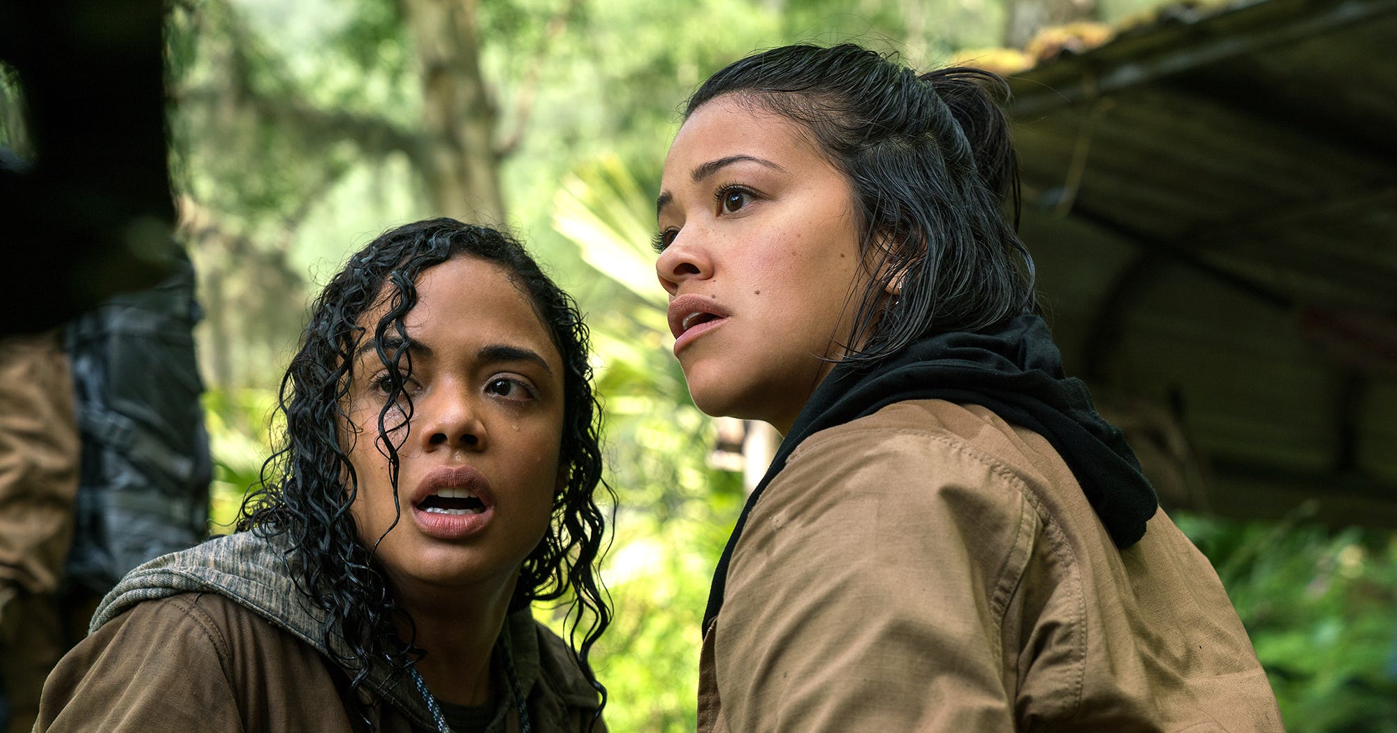 Tessa Thompson, Gina Rodriguez On Annihilation Shimmer