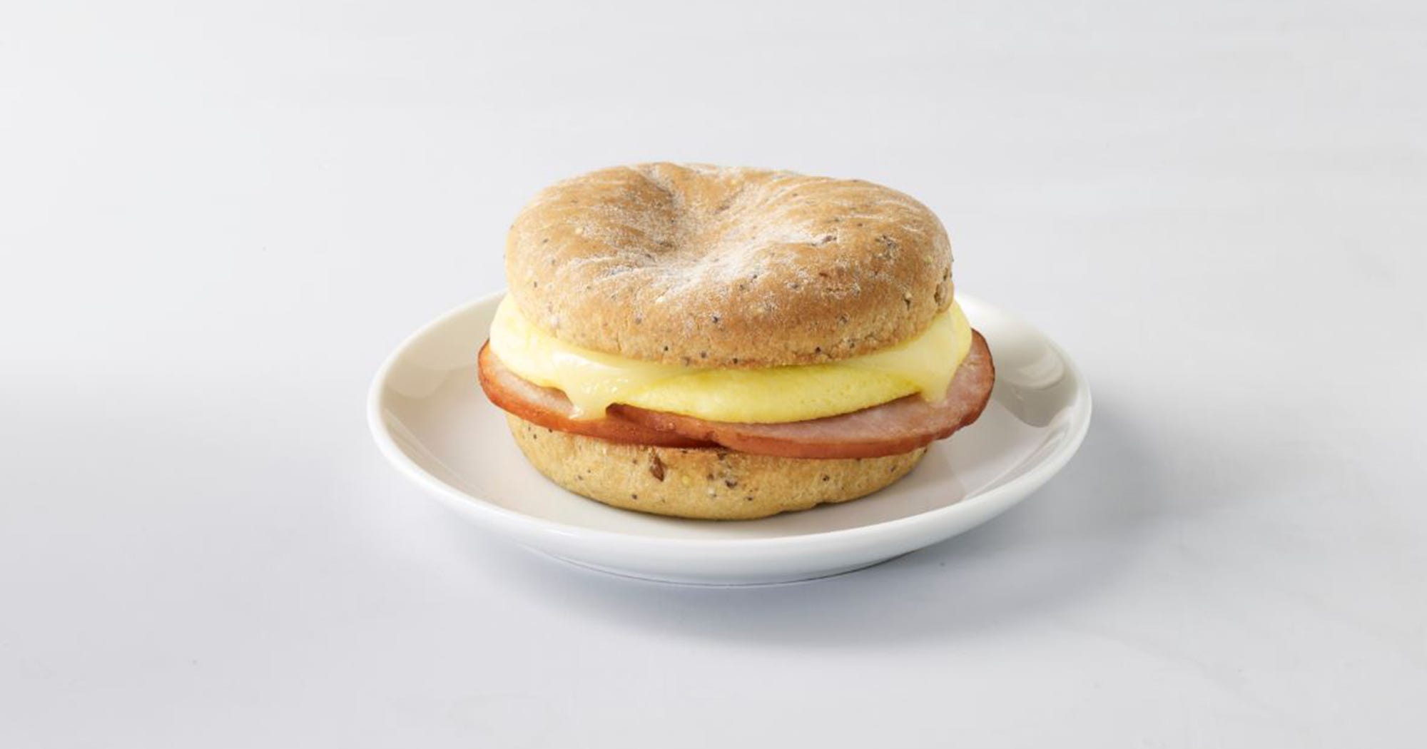 Starbucks Gluten Free Canadian Bacon Breakfast Sandwich