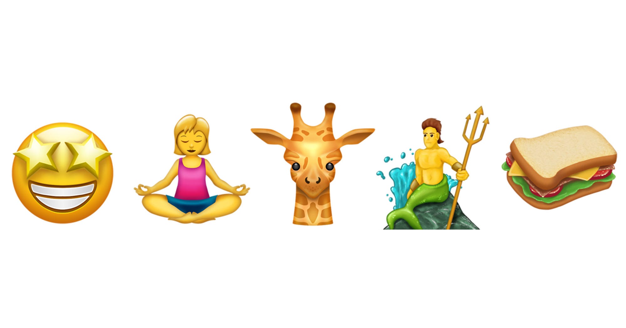 56 New Emoji Unicode Consortium Update 10