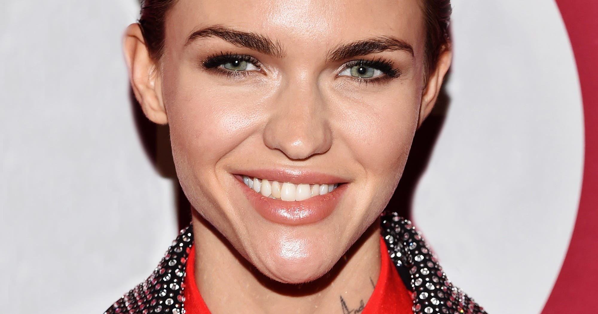 Ruby Rose - Pantone Back Tattoo