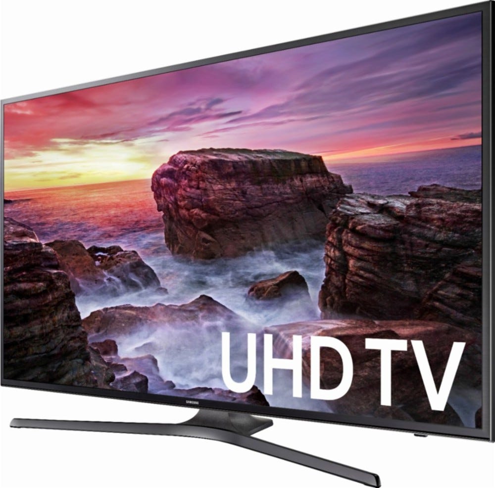 Samsung + Samsung – 55″ Class – LED – MU6290 Series – 2160p – Smart ...