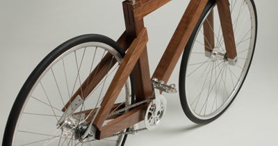 Bike Made Of Wood - Wooden Bike From Chicago