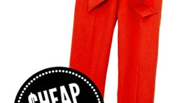 Cheap Red Pants From H&M