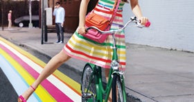Kate Spade Collaborates On A Bicycle With Adeline Adeline