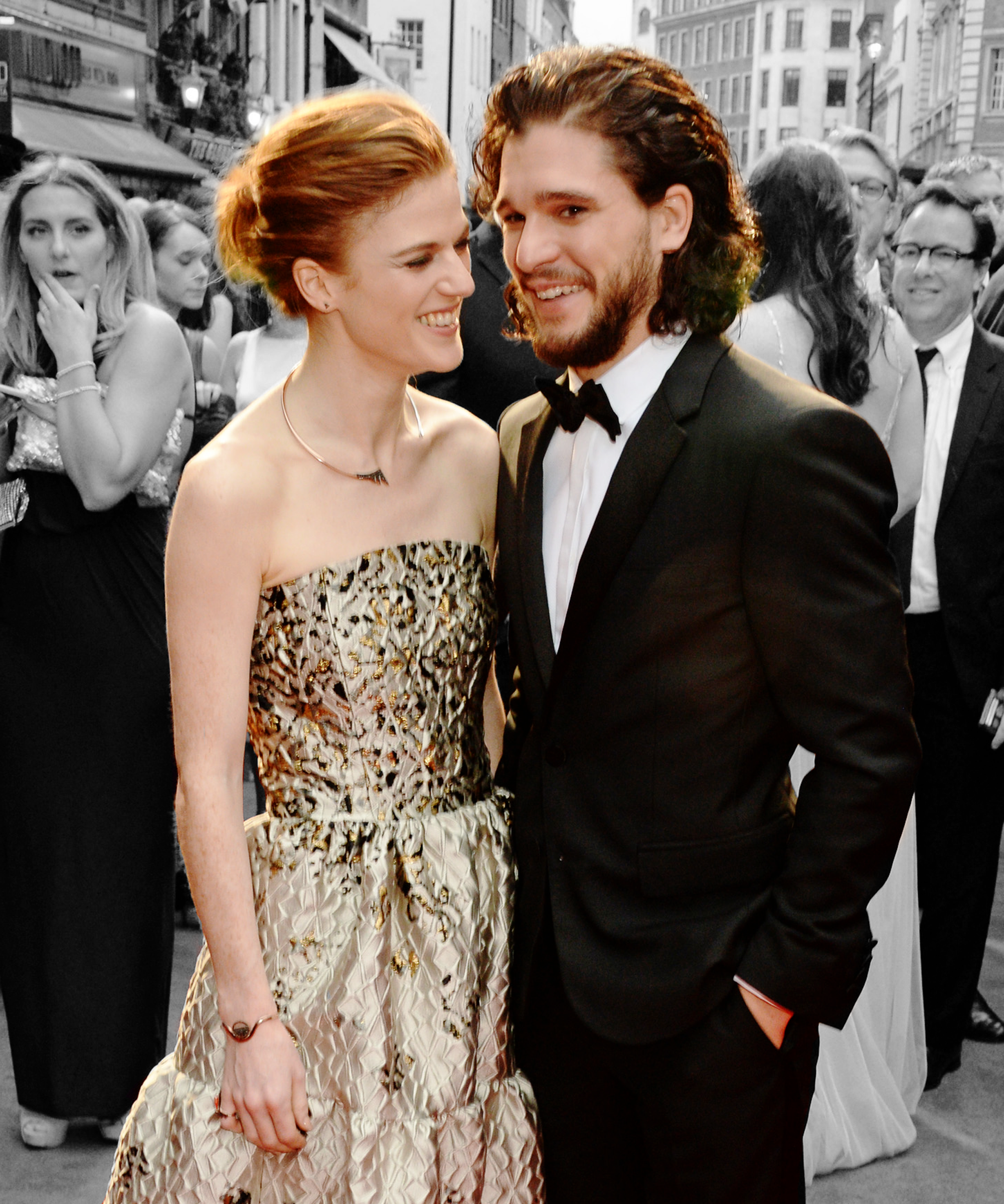 Kit Harington Girlfriend Rose Leslie