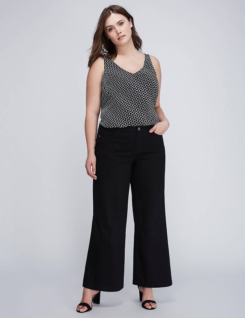 Lane Bryant + A-line Trouser Jean