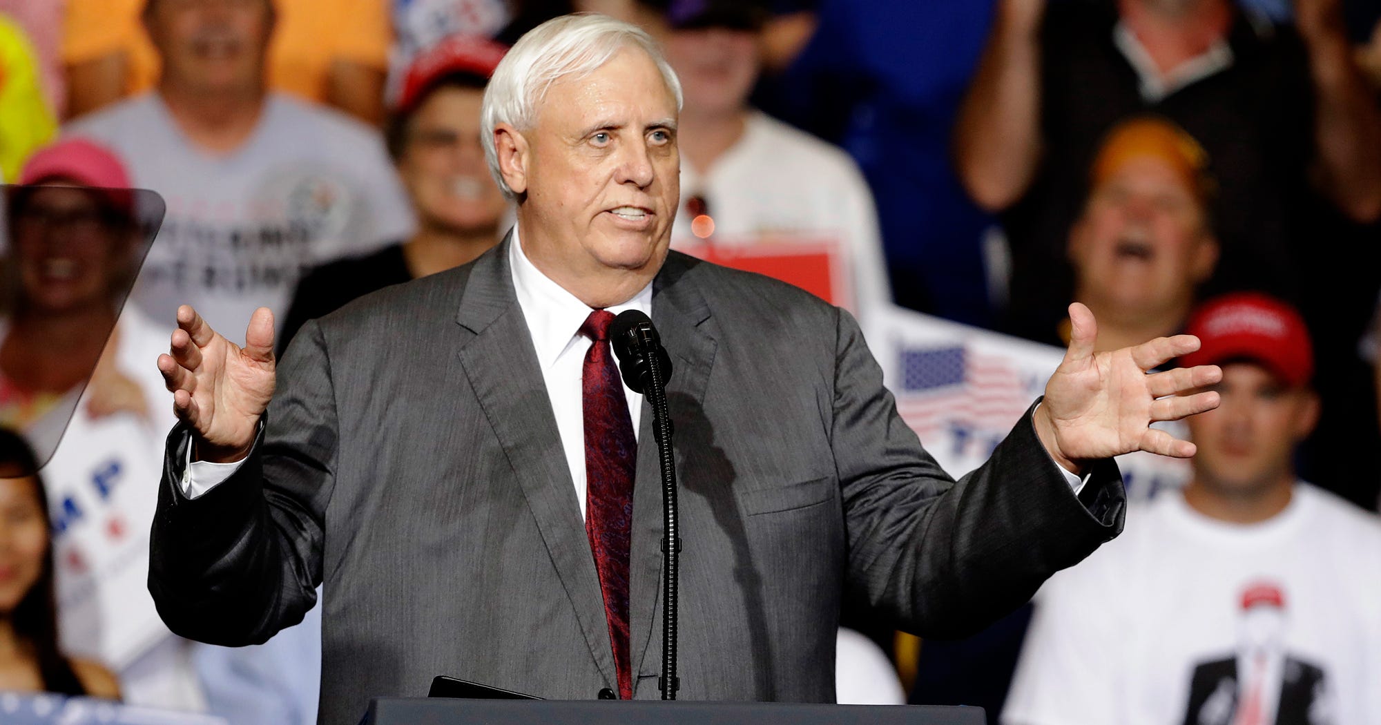 Jim Justice West Virginia Governor Democrat Republican