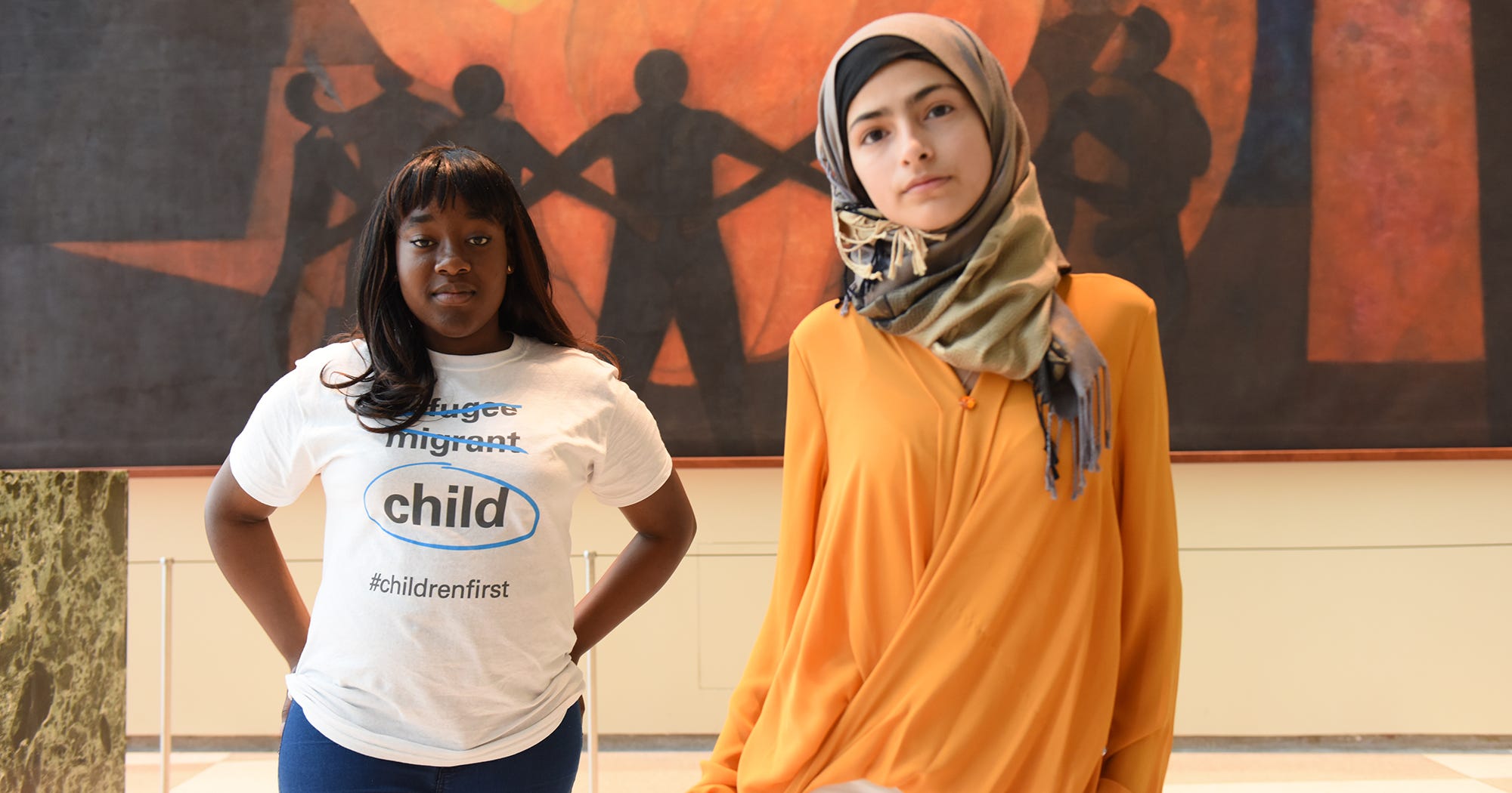 Girl Refugees Teen Advocates UN Child Rights Ireland