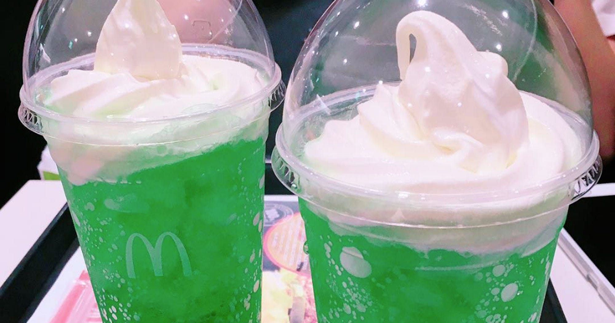McDonalds Japan Melon Ice Cream Float Instagram Food