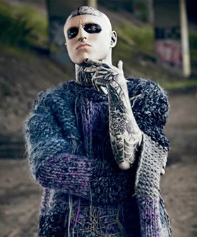 Rick Genest Without Makeup | Saubhaya Makeup