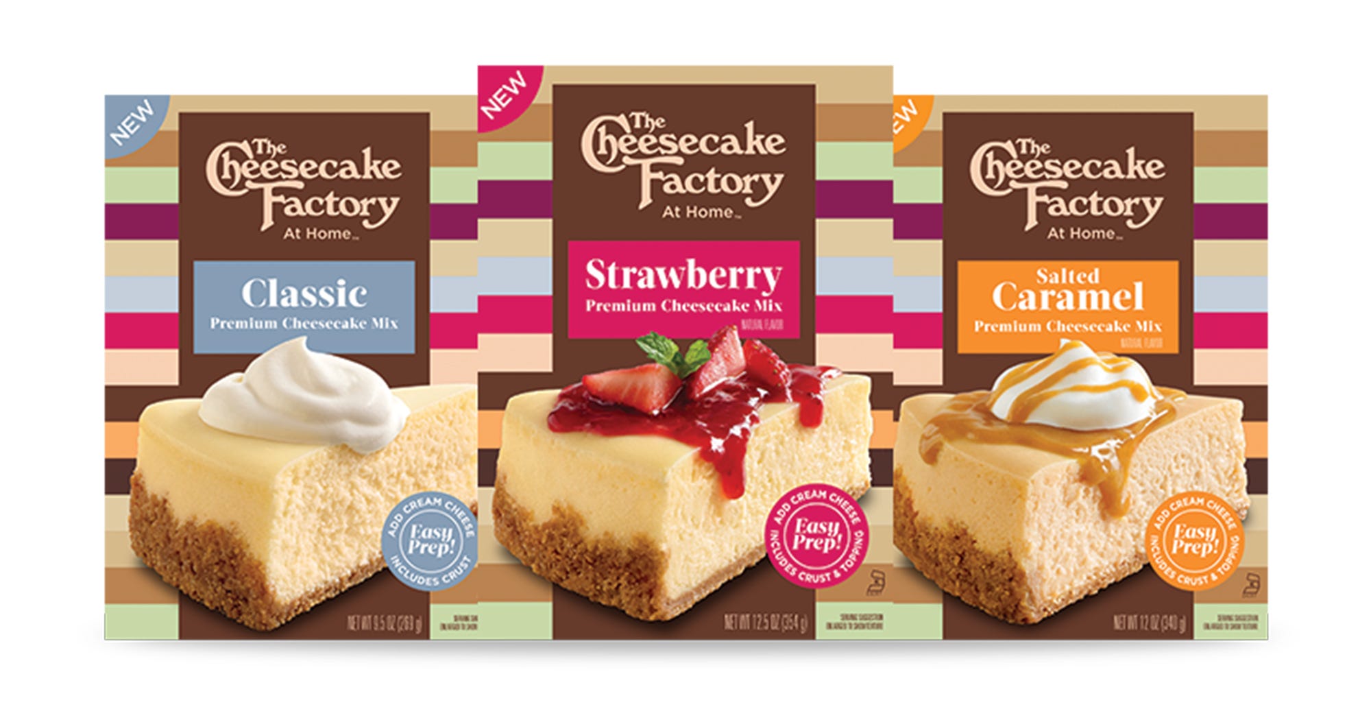 New Cheesecake Factory At Home Baking Mixes