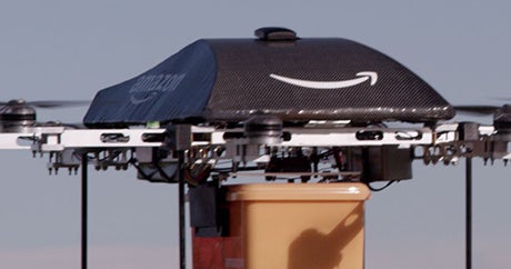 Amazon Prime Air Flying Drone Delivery