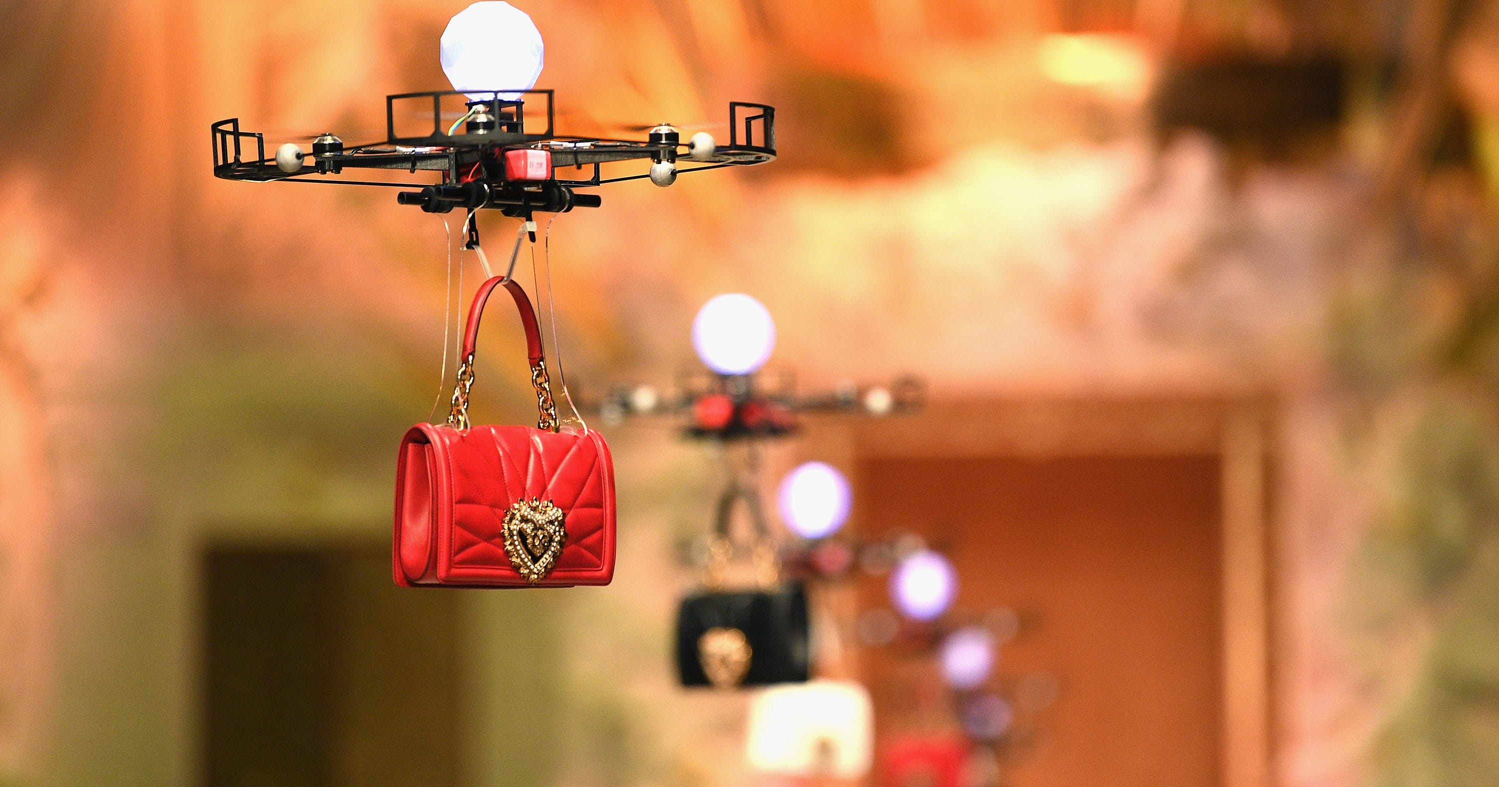 Dolce & Gabbana MFW Fall 2018 Drones