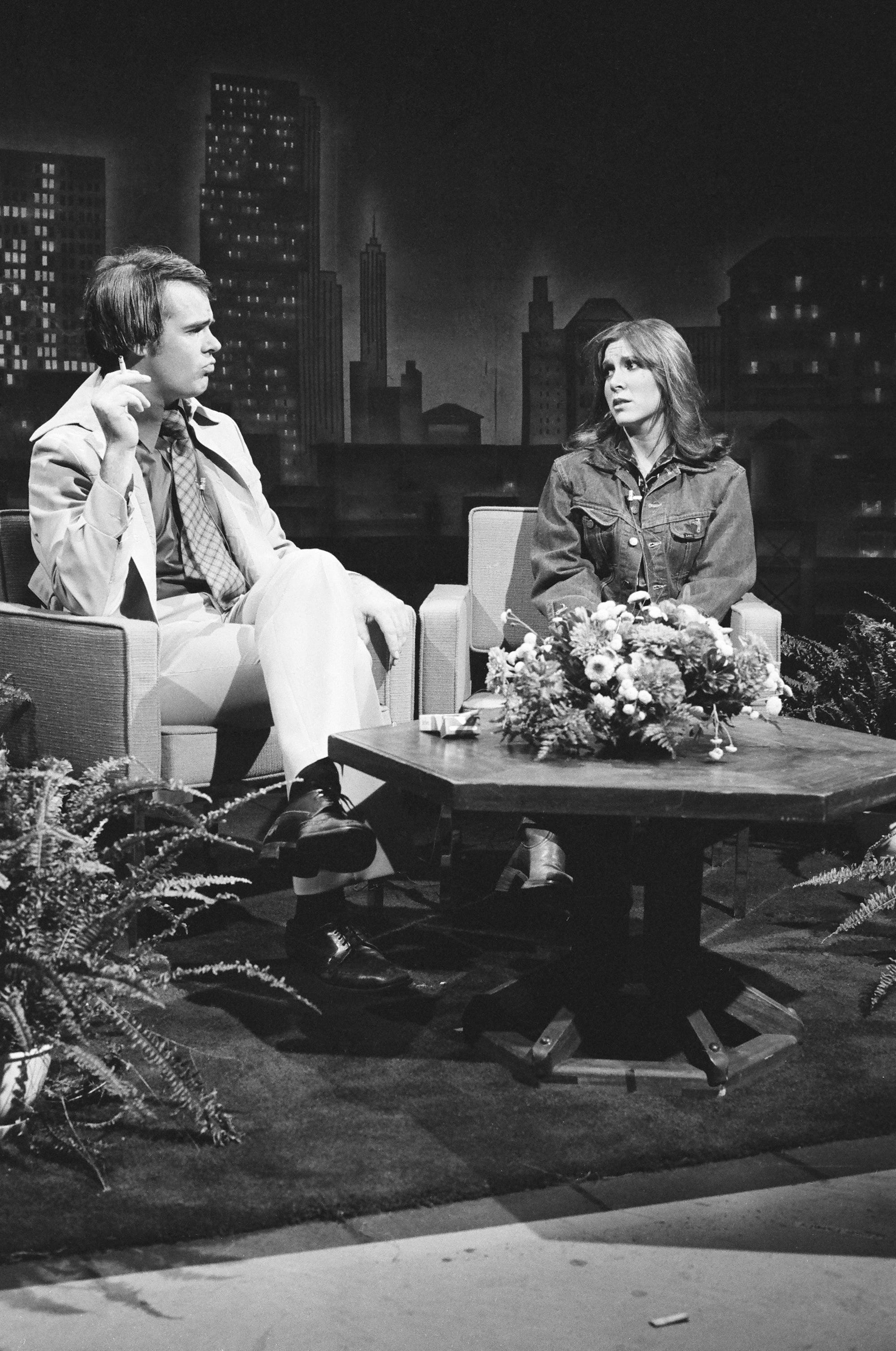 Carrie Fisher And Dan Aykroyd