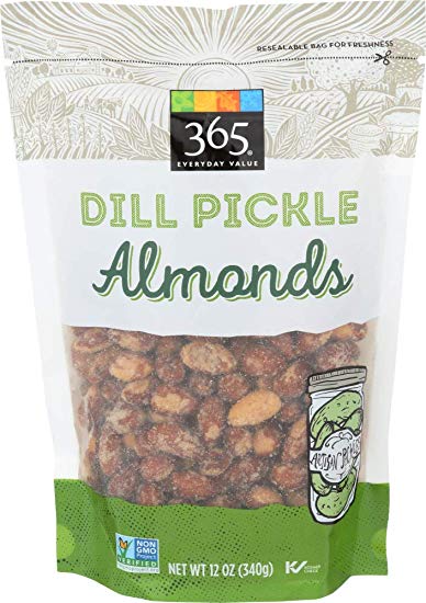 365 Everyday Value + Dill Pickle Almonds, 12 oz