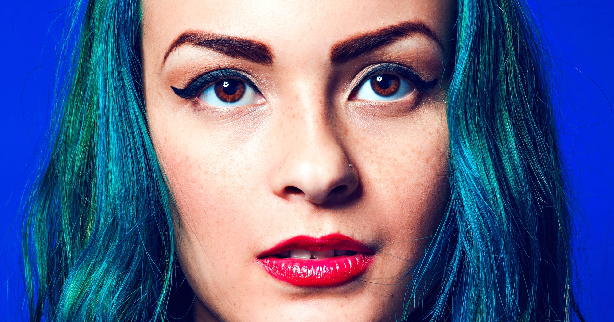 Blue Hair Dye Pastel Ombre Silver Color Inspiration