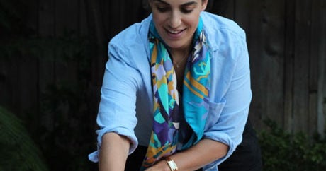 DIY Marigold Chain - LA in Bloom, Heather Taylor