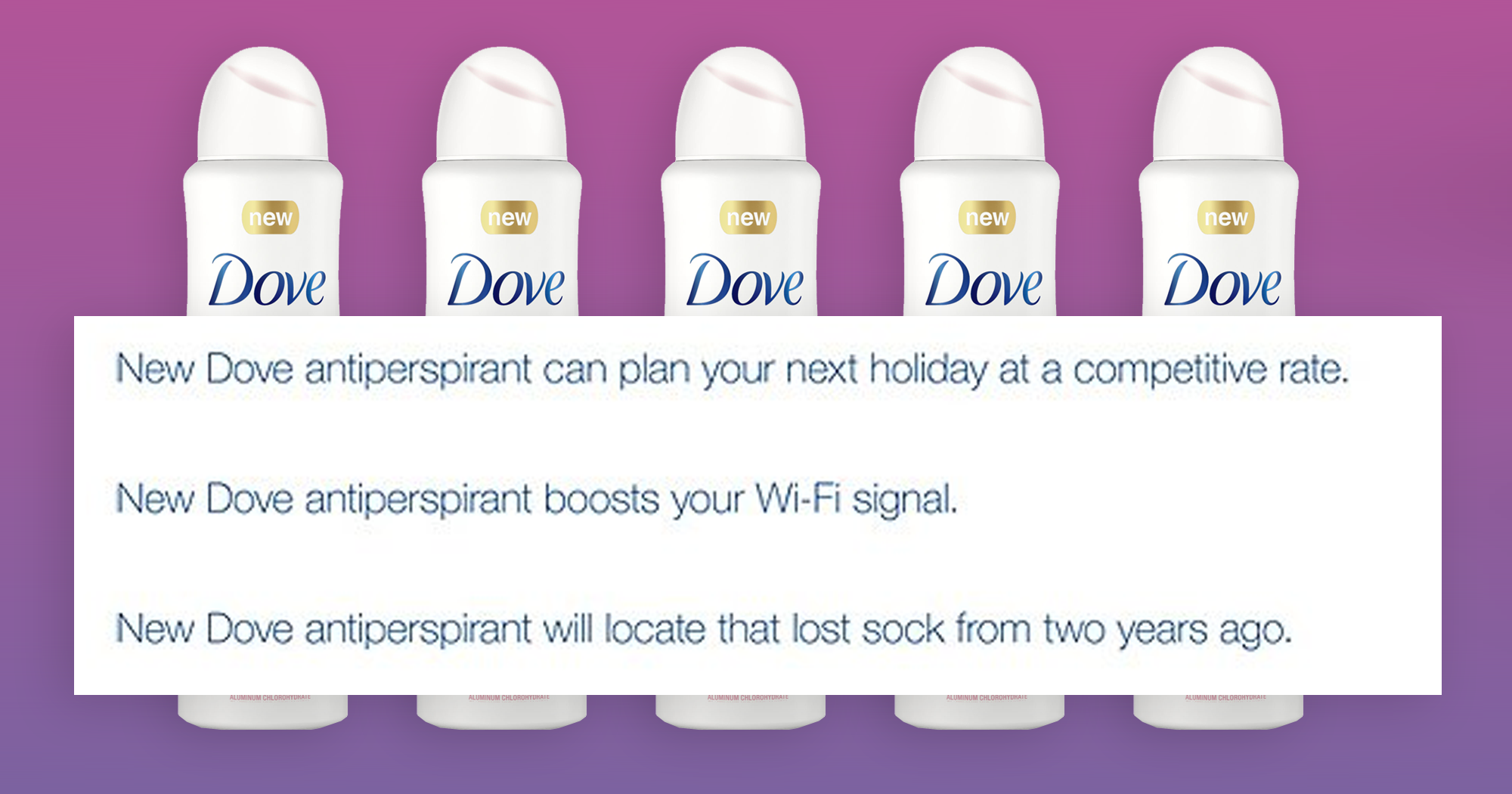 Dove Trump Kampagne Alternative Facts