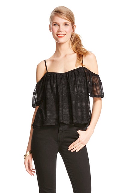 Xhilaration + Cold Shoulder Top