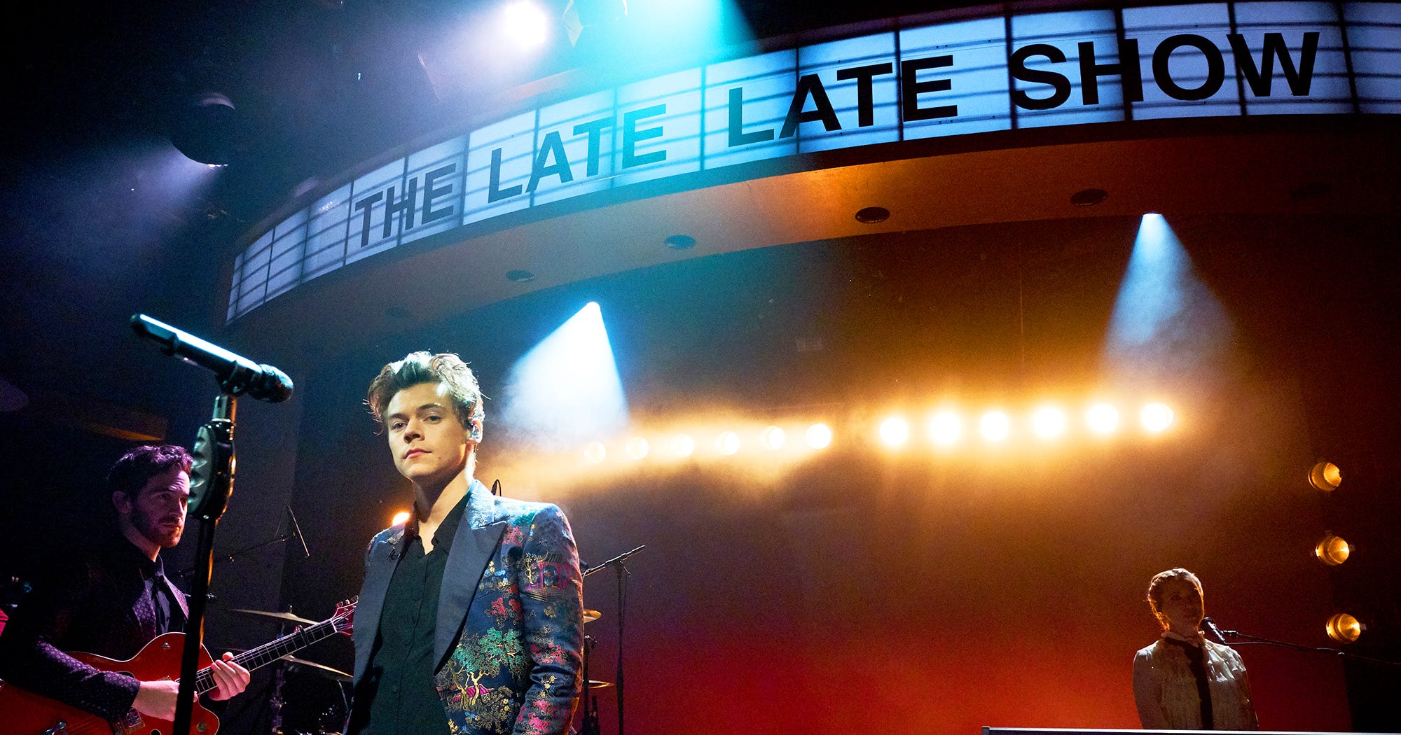 Harry Styles Late Late Show James Corden Donald Trump