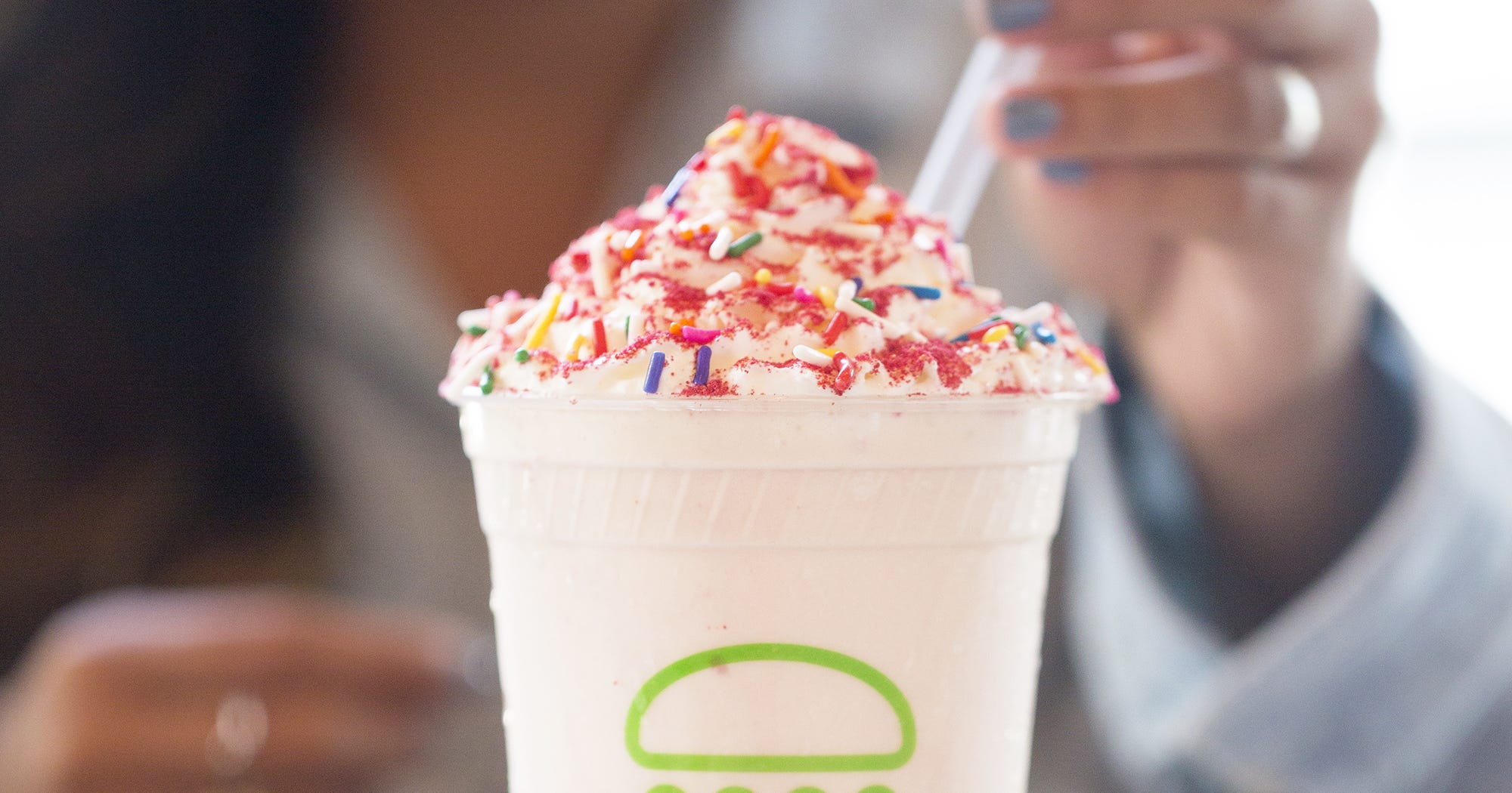Shake Shack Will And Grace Prosecco Milkshake