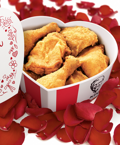 KFC Valentines Day Heart Bucket Contest