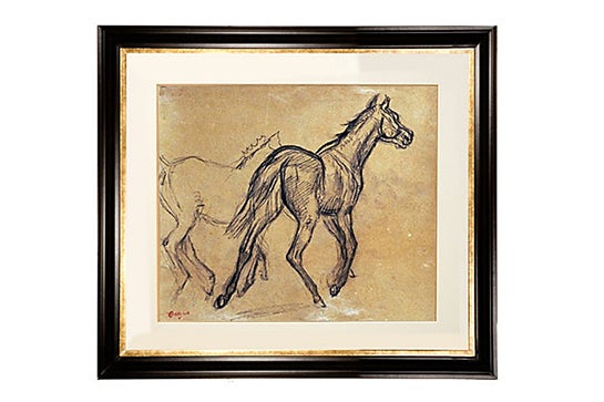 Munn Works + Edgar Degas, Horses