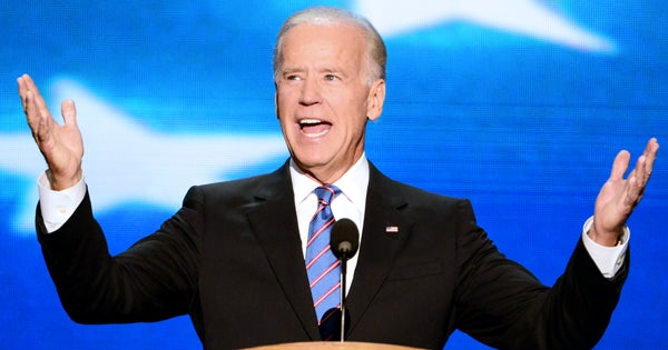 Biden Steals Pacifier Photo - Bloomberg Grandson