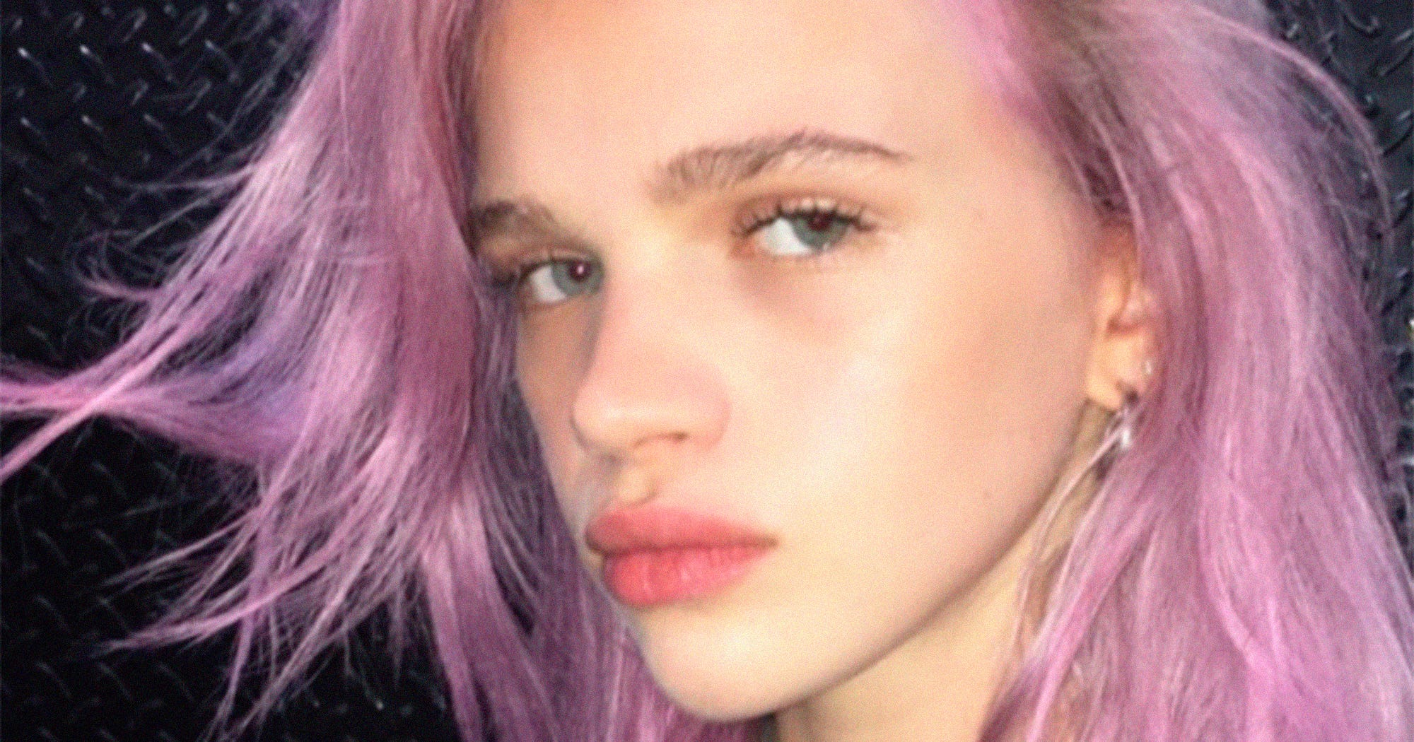Rose Quartz Hair Color Trend NYFW Stella Lucia