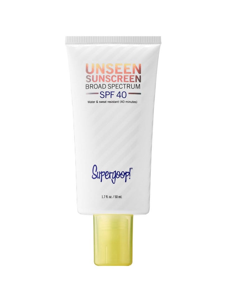 Supergoop! + Unseen Sunscreen Broad Spectrum SPF 40