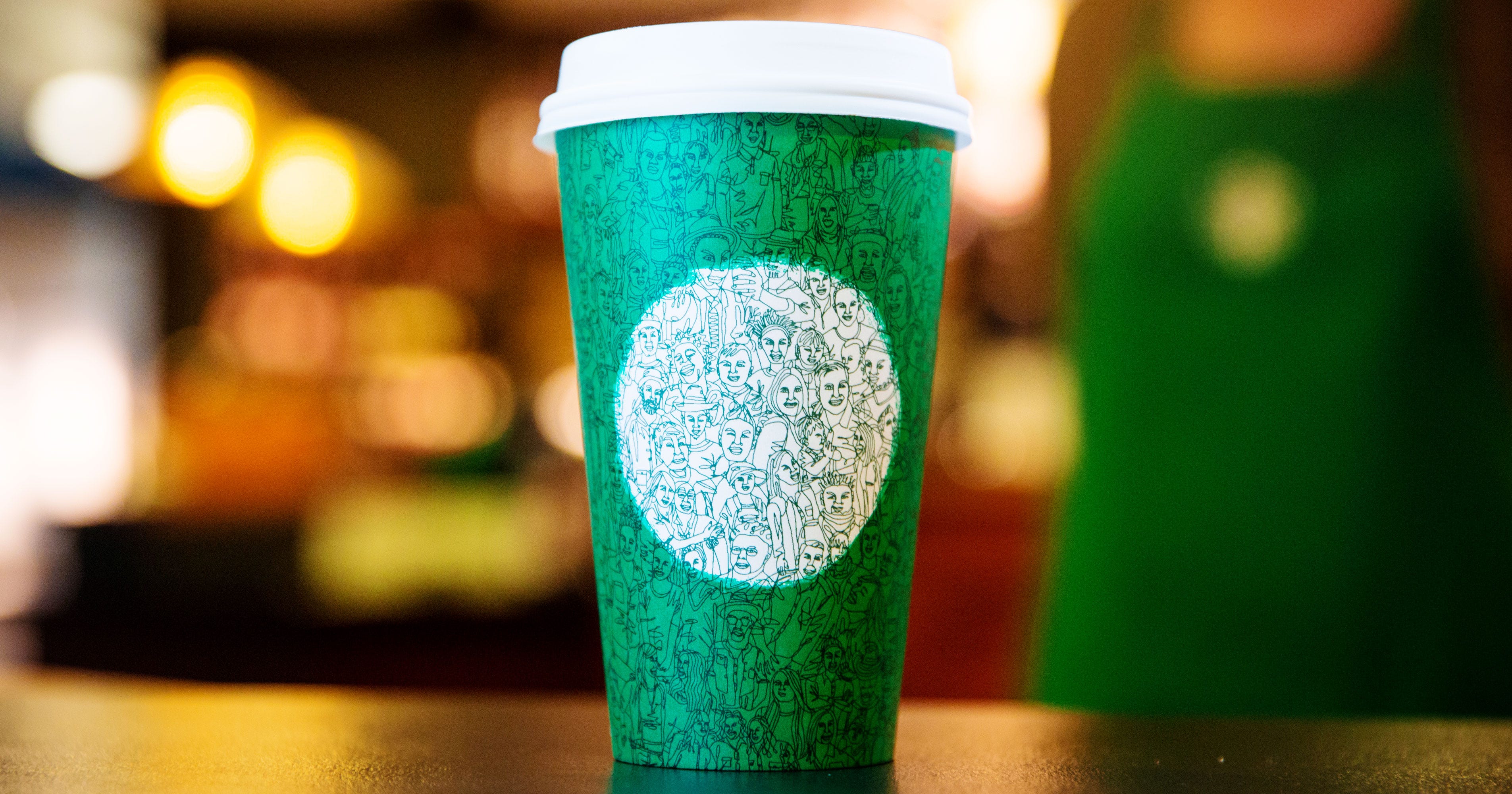Starbucks New Holiday Drink Menu Green Cups
