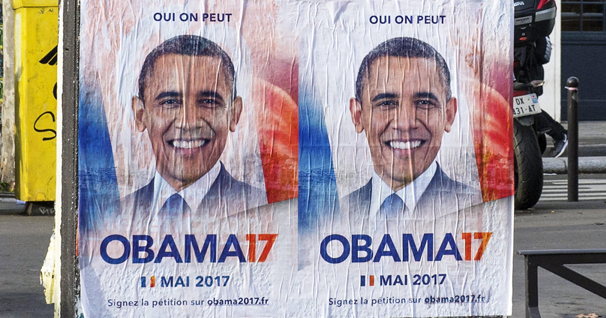 Barack Obama France Presidential Election 2017 Campaign
