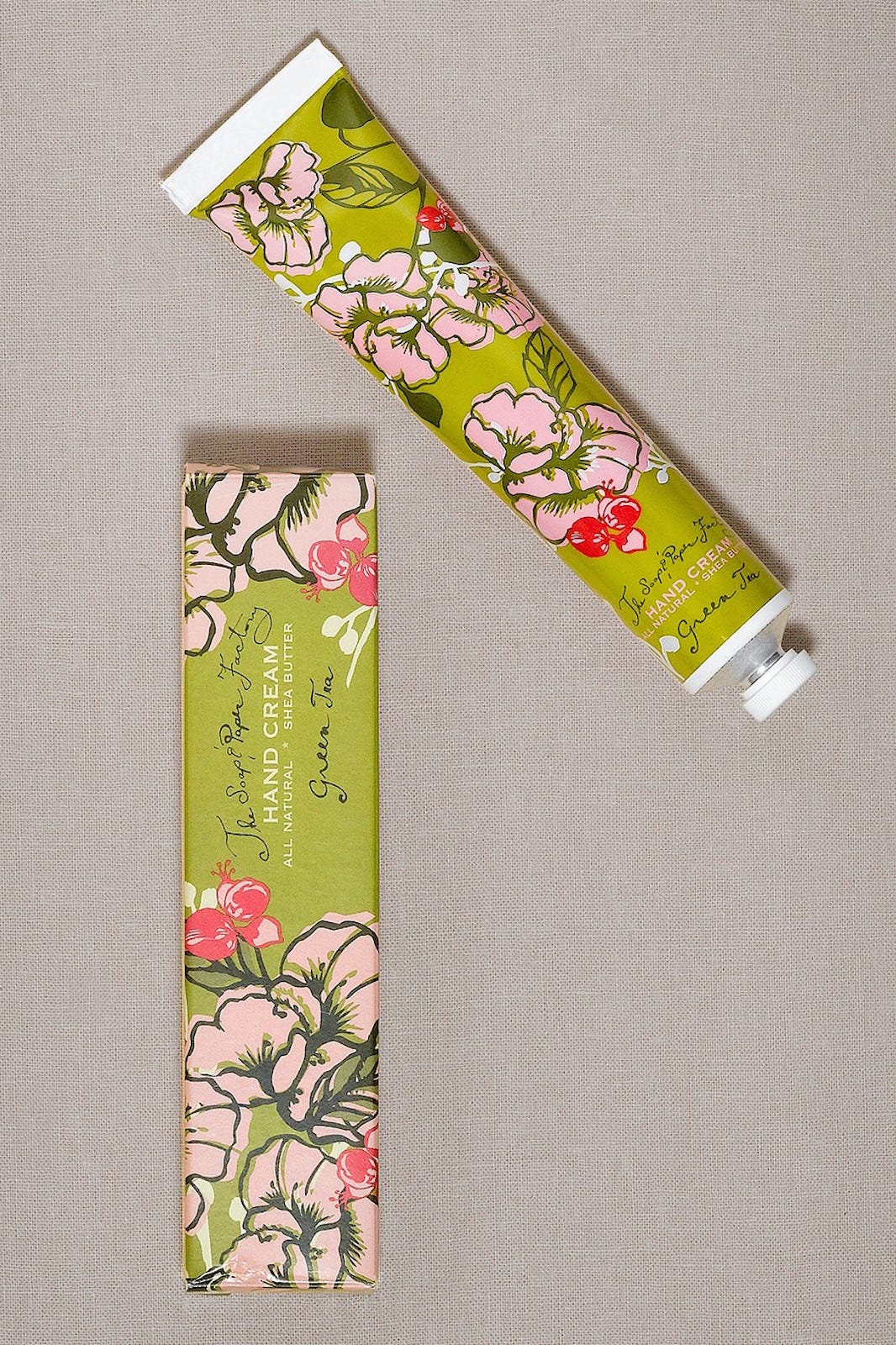 The Soap & Paper Factory + Green Tea Hand Cream