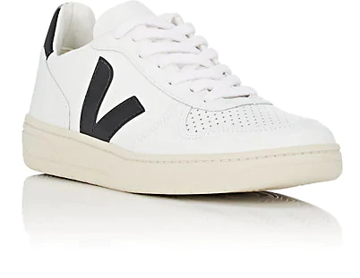 VEJA + V-10 Leather Sneakers